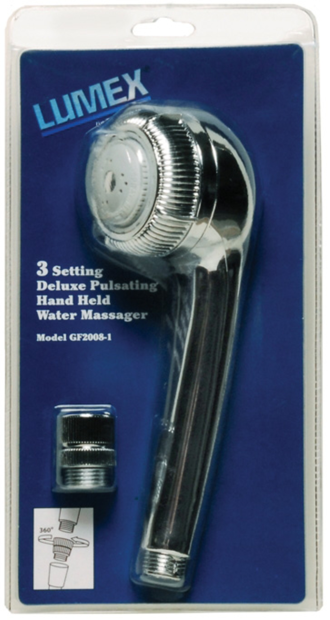 GF: Deluxe Pulsating Hand Held Water Massager