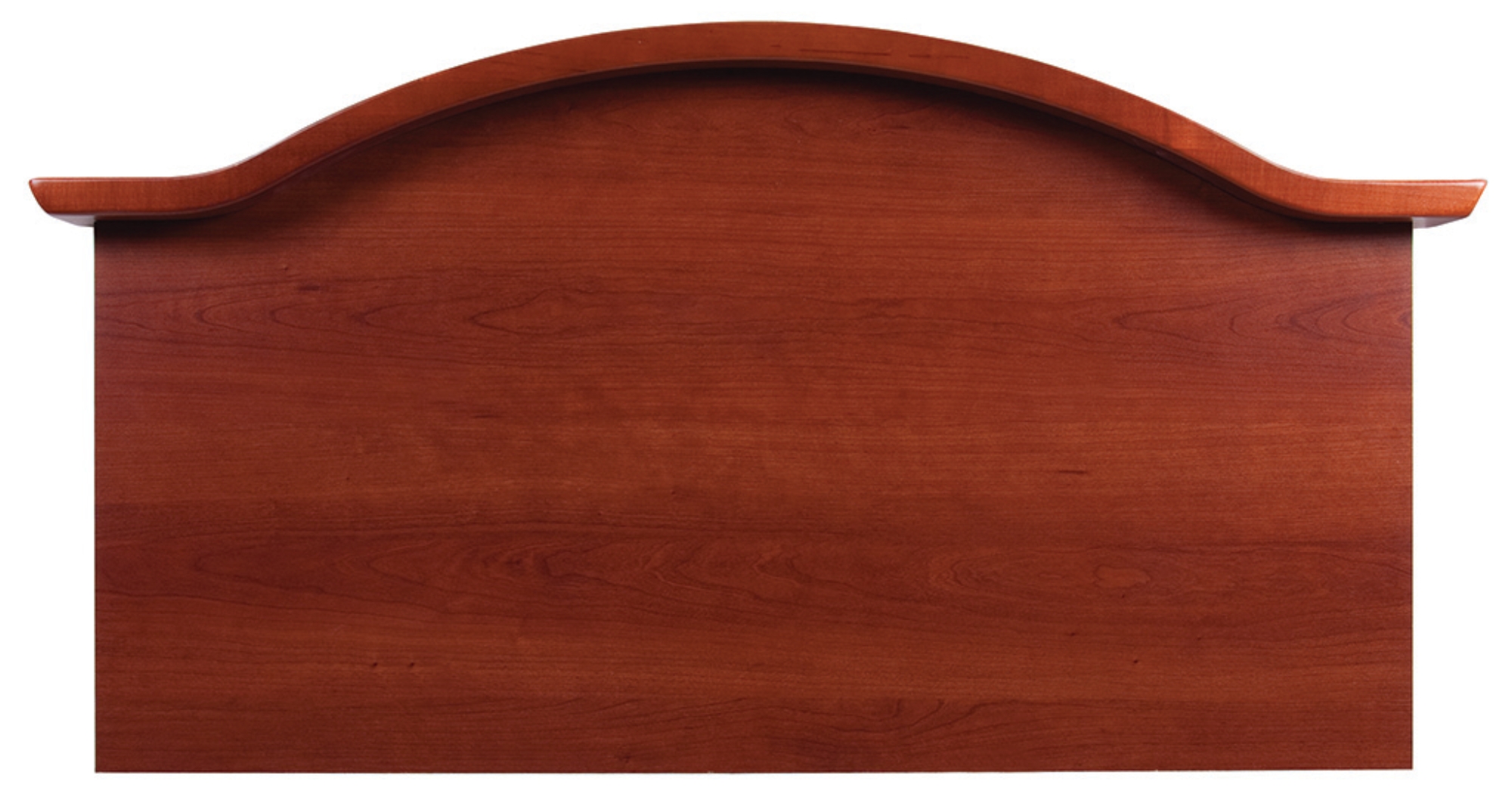 GF: Center Crown with Wood Cap Headboard