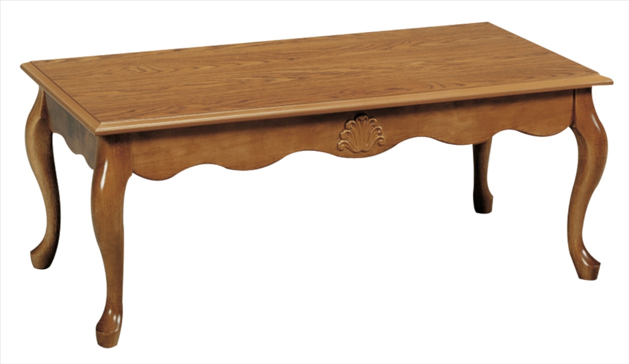 GF: Queen Anne Legs, Scalloped Apron with Shell Design - Occasional Tables