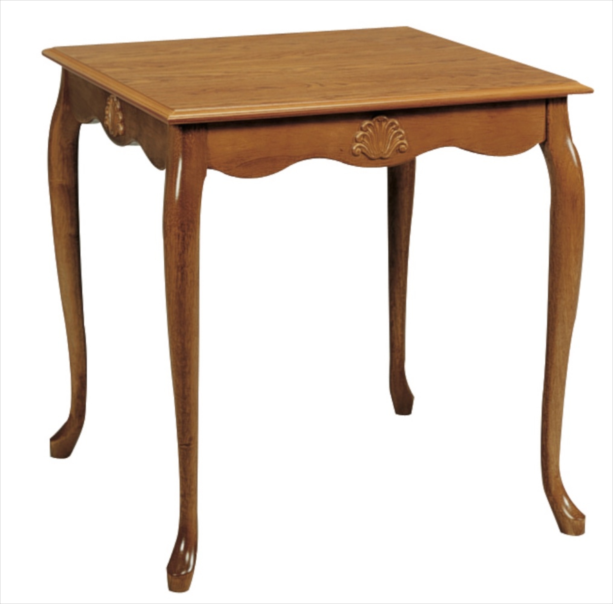 GF: Queen Anne Legs, Scalloped Apron with Shell Design - Occasional Tables